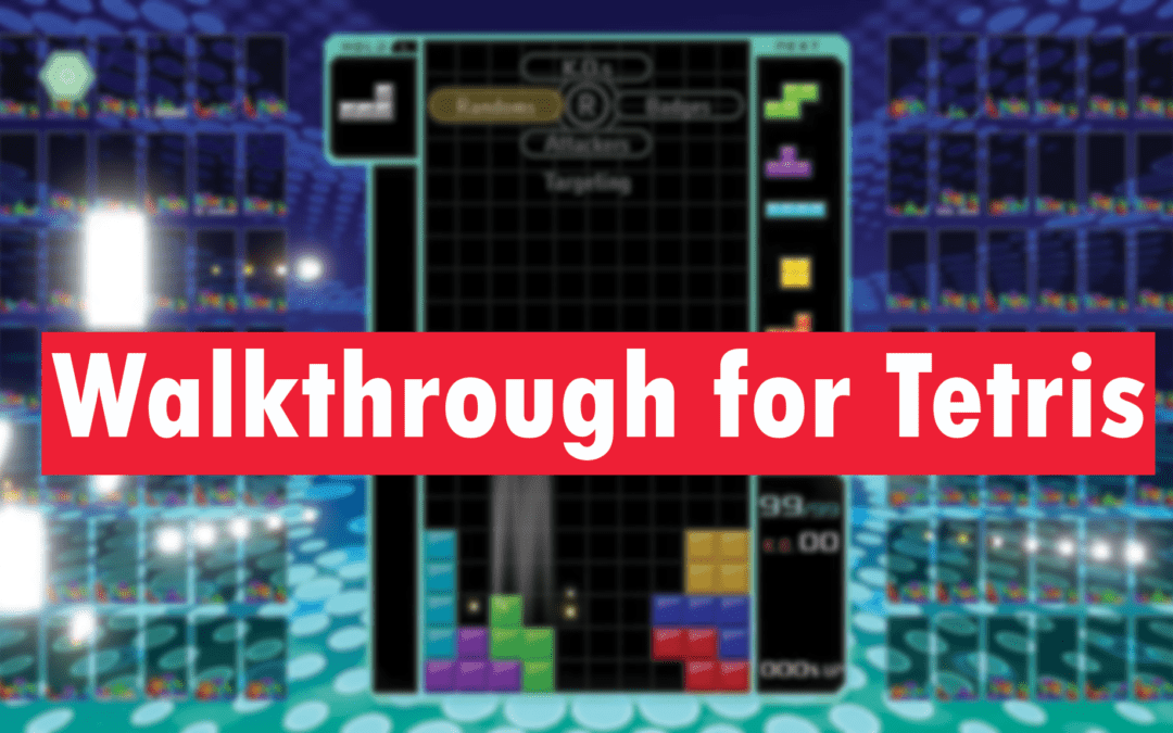 Walkthrough for Tetris - AppKartStudio