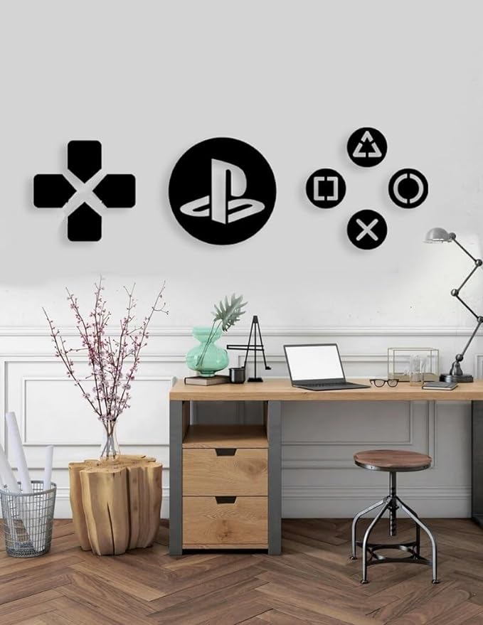 PS5 Geometric Home Decor - AppKartStudio