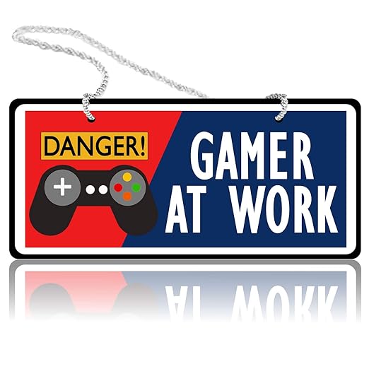 Gamer At Work Wall Hanging - APPKART STUDIO
